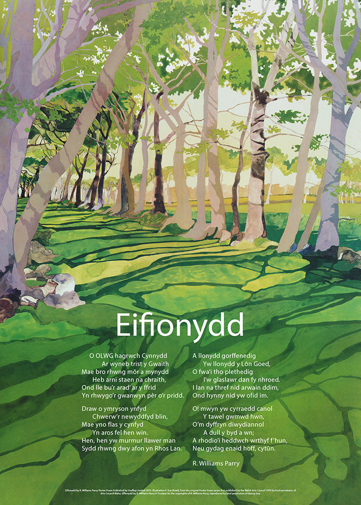 Eifionydd - Poster Poem – Graffeg Books